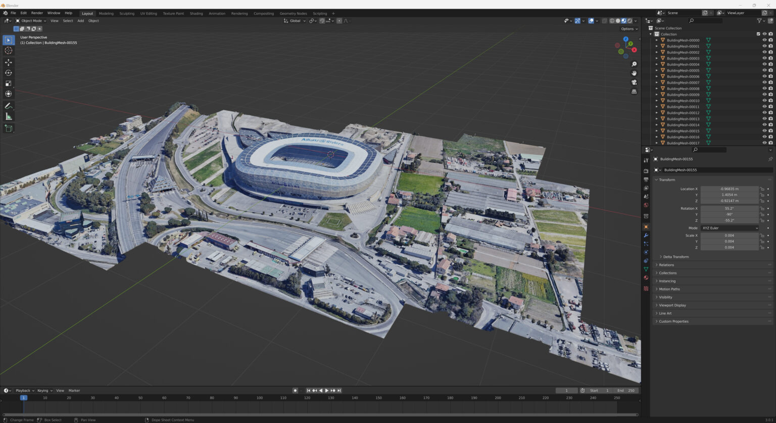 Google Maps 3D Grabber export Map to a 3D model stl, fbx, obj, in 3 steps to Blender, iClone 8 ...
