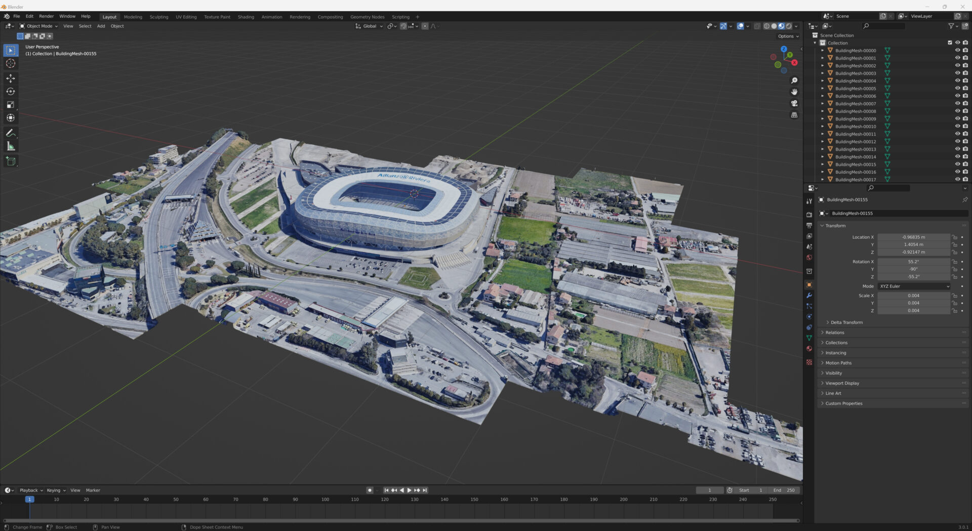 Google Maps 3D Grabber export Map to a 3D model stl, fbx, obj, in 3 steps to Blender, iClone 8 ...