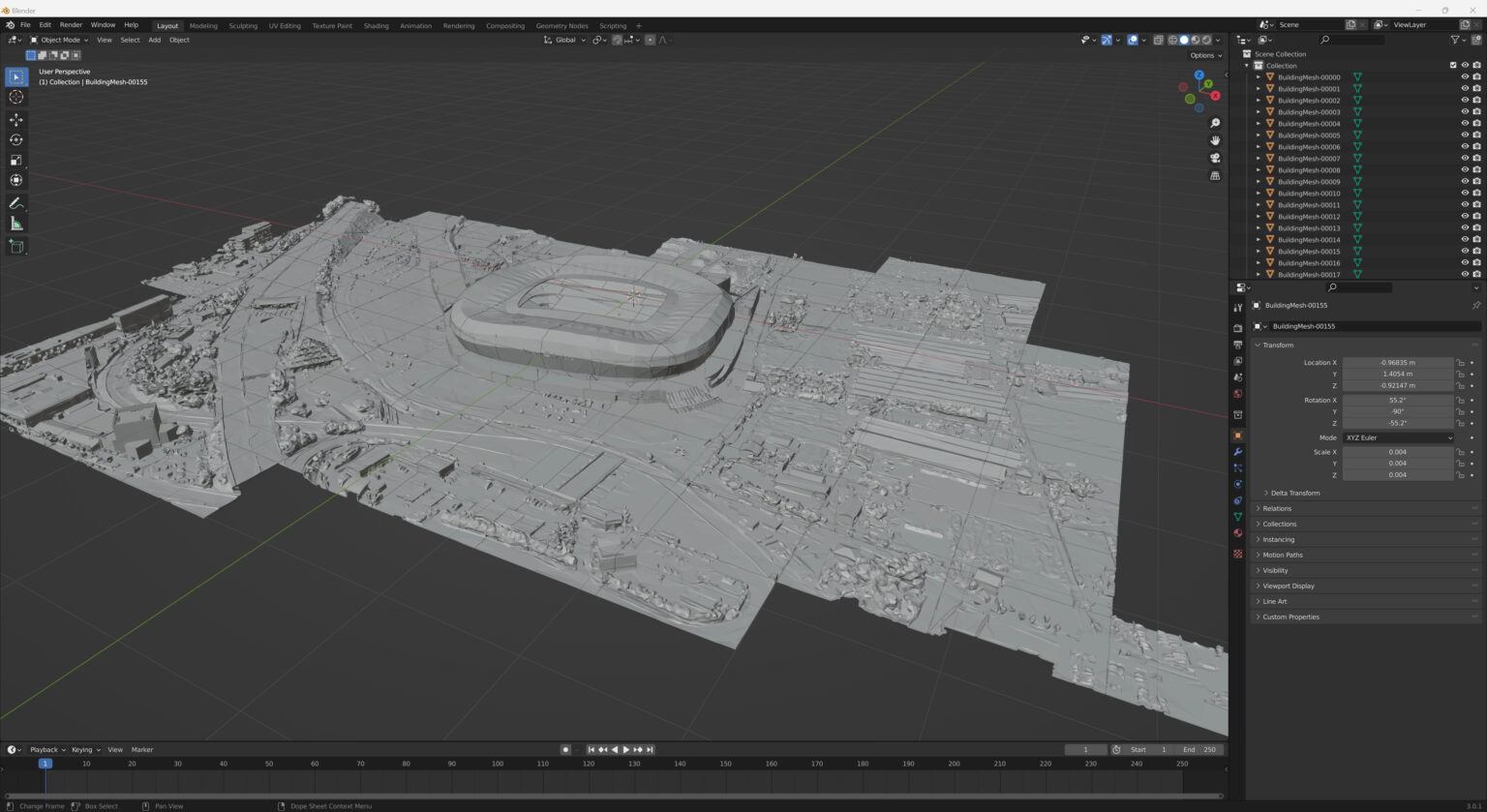 Google Maps 3D Grabber export Map to a 3D model stl, fbx, obj, in 3 steps to Blender, iClone 8 ...